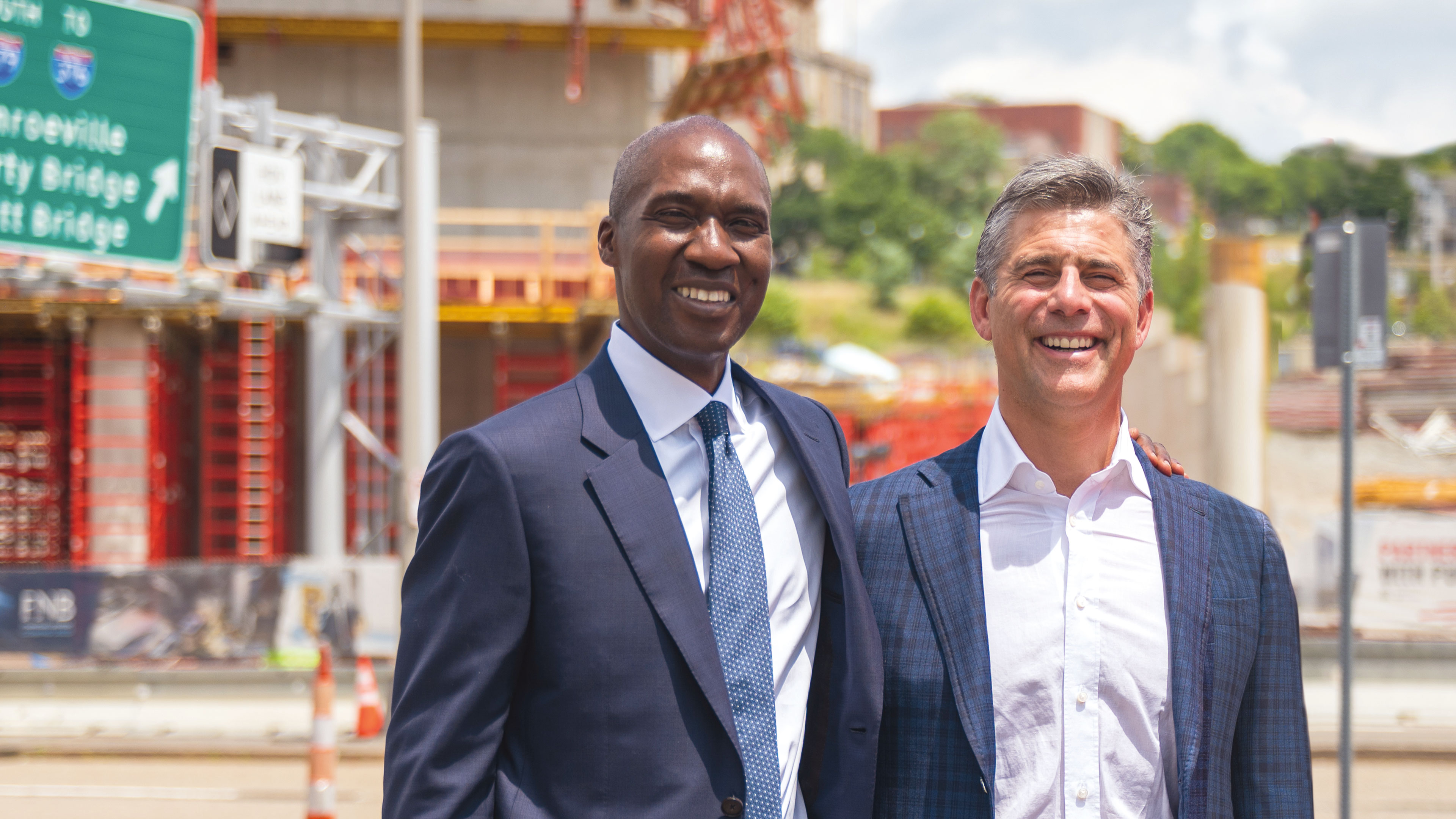 Chris Buccini '90 and Amachie Ackah '90 | St. Paul's School